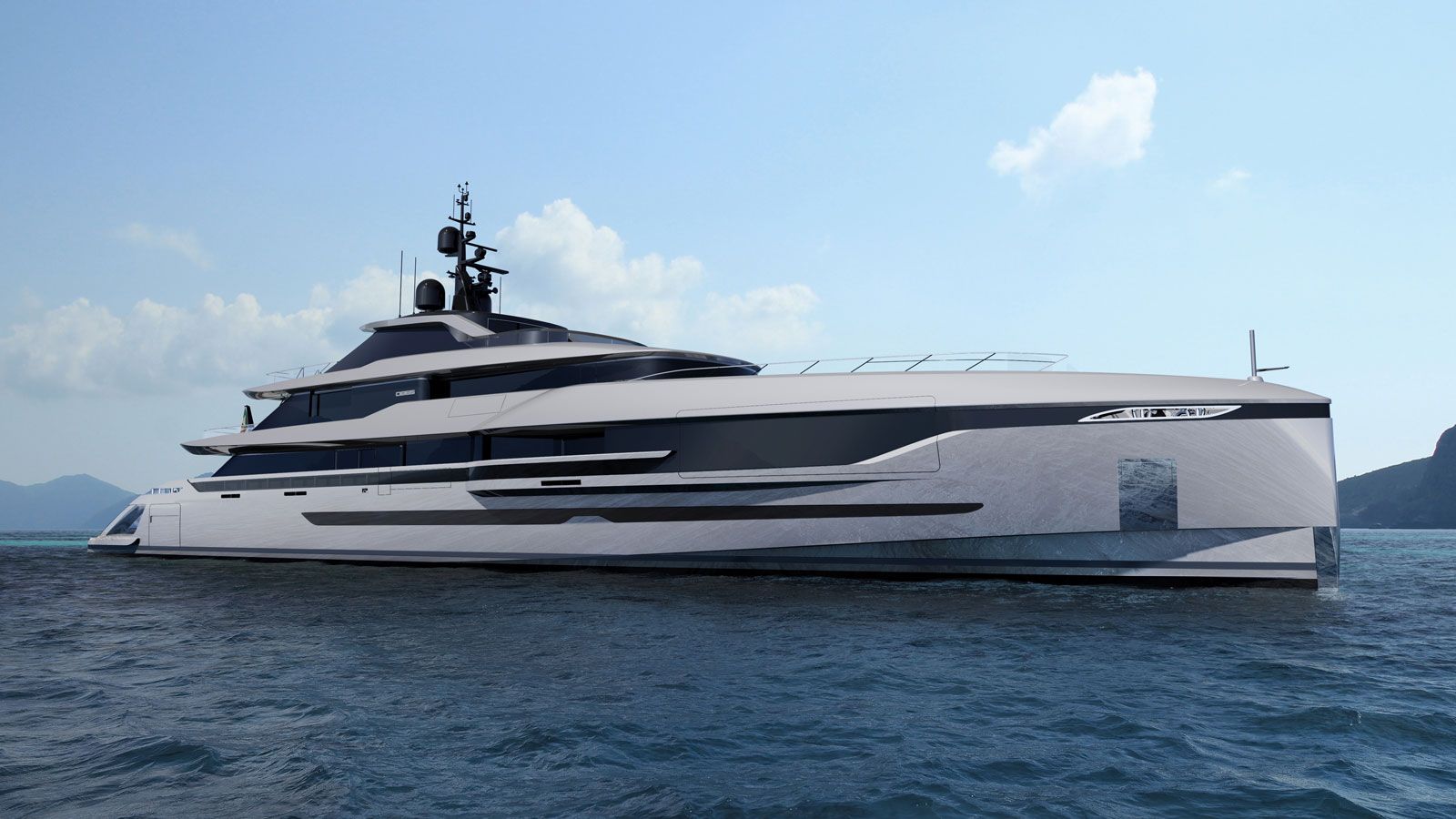 Exclusive: Team for Design reveals jet-inspired 65m concept DB65